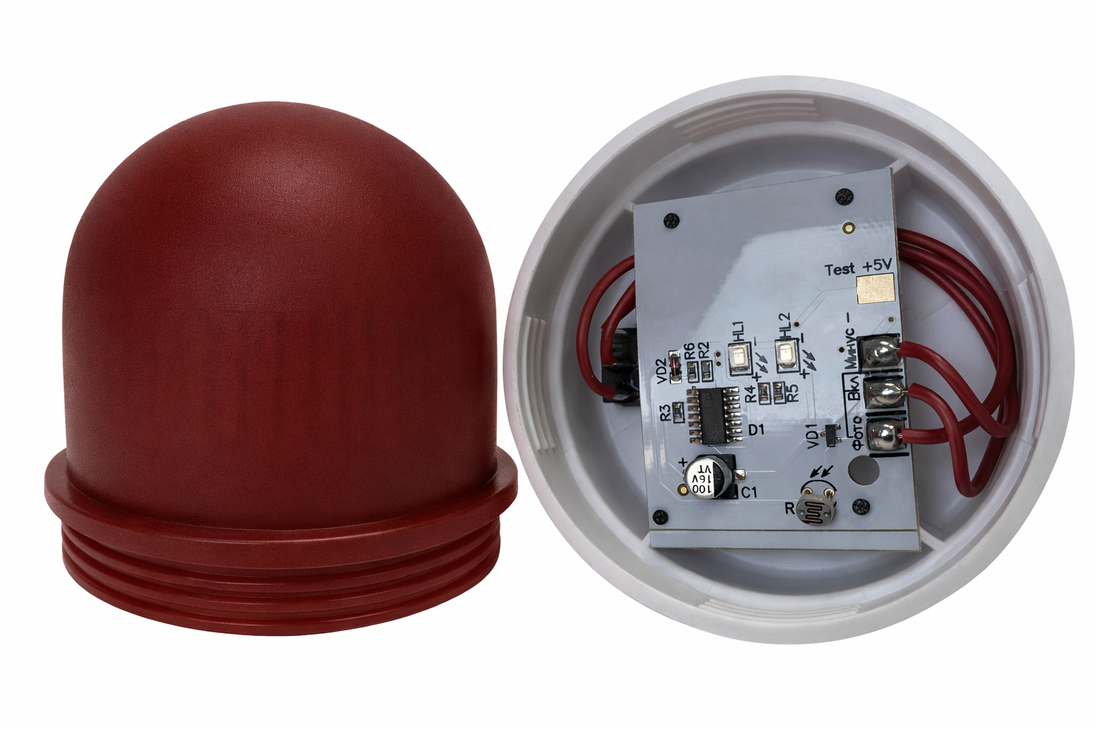 ФС-4У Фонарь с фотоэлементом (на батарейках) - купить по доступной цене ...